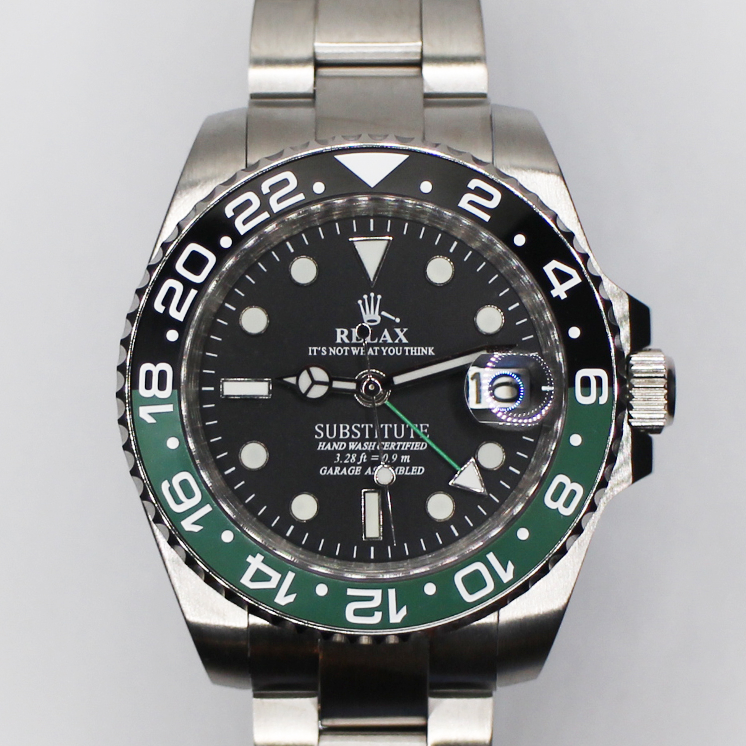 Relax Green & Black Sprite GMT – Relax by Atelier Perpetuel