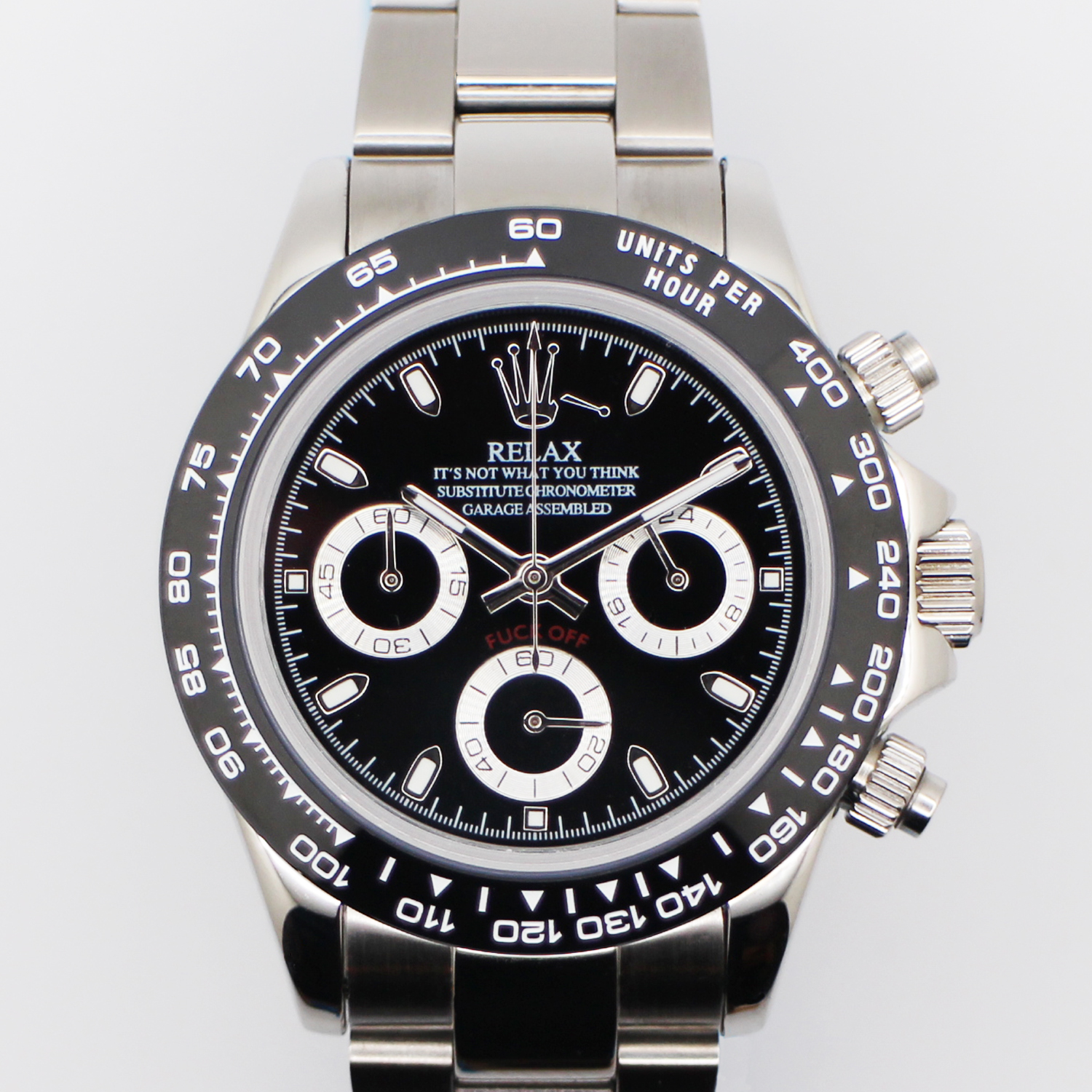 Relax Black Chronograph – Relax by Atelier Perpetuel