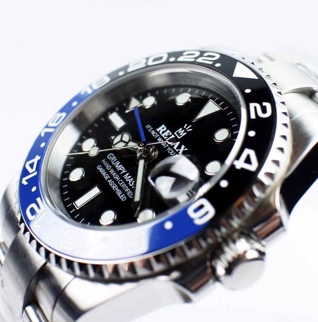 Relax Black & Blue GMT - Relax by Atelier Perpetuel