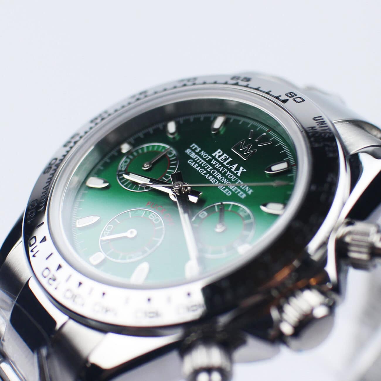 Relax Green Chronograph - Relax by Atelier Perpetuel