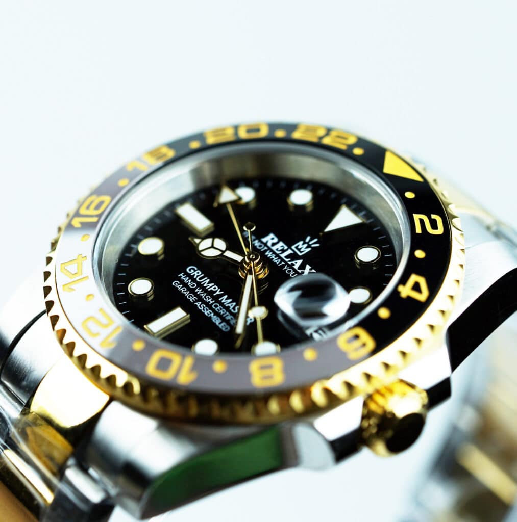 Relax Yellow Gold Two Tone GMT - Relax by Atelier Perpetuel