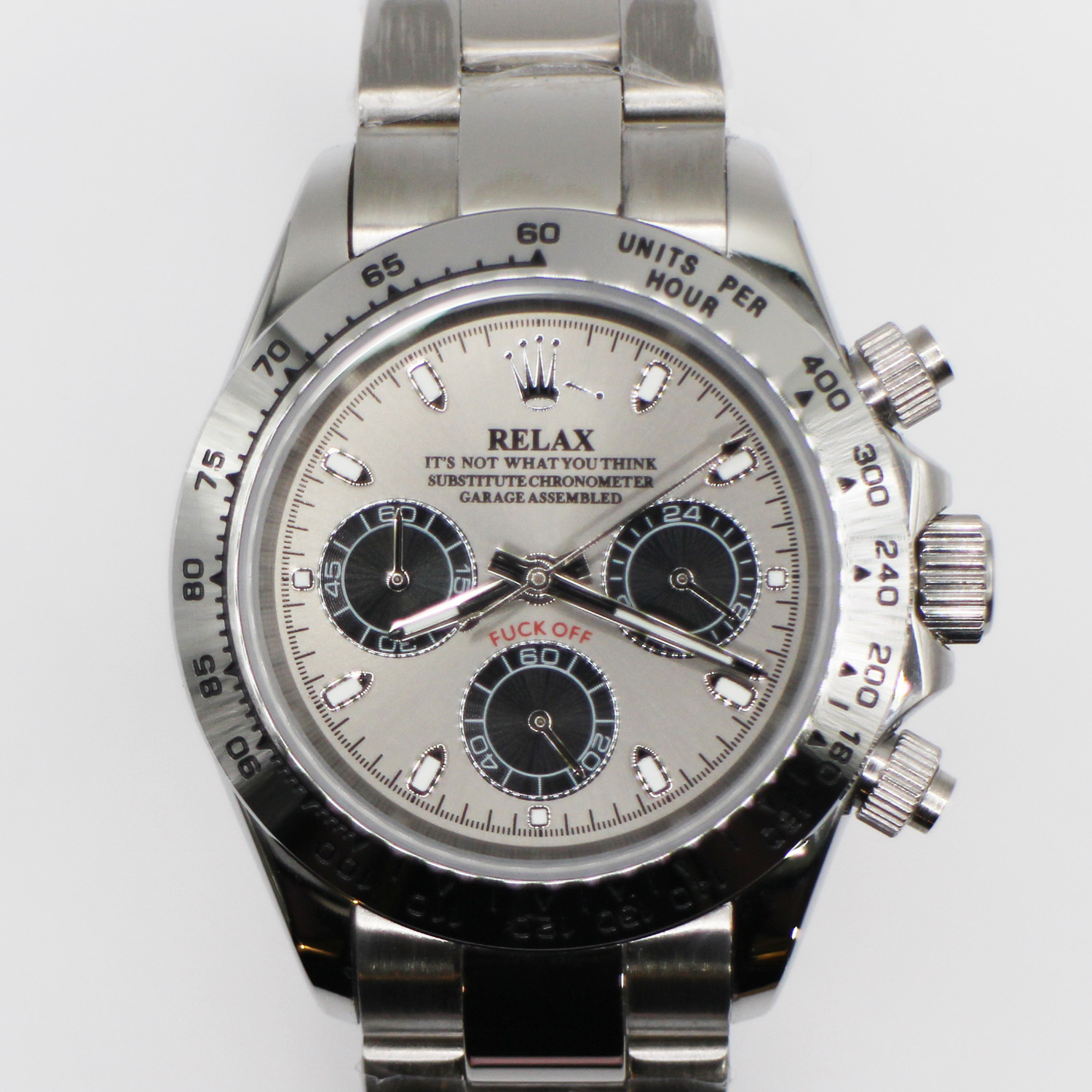 Relax Silver Chronograph – Relax by Atelier Perpetuel