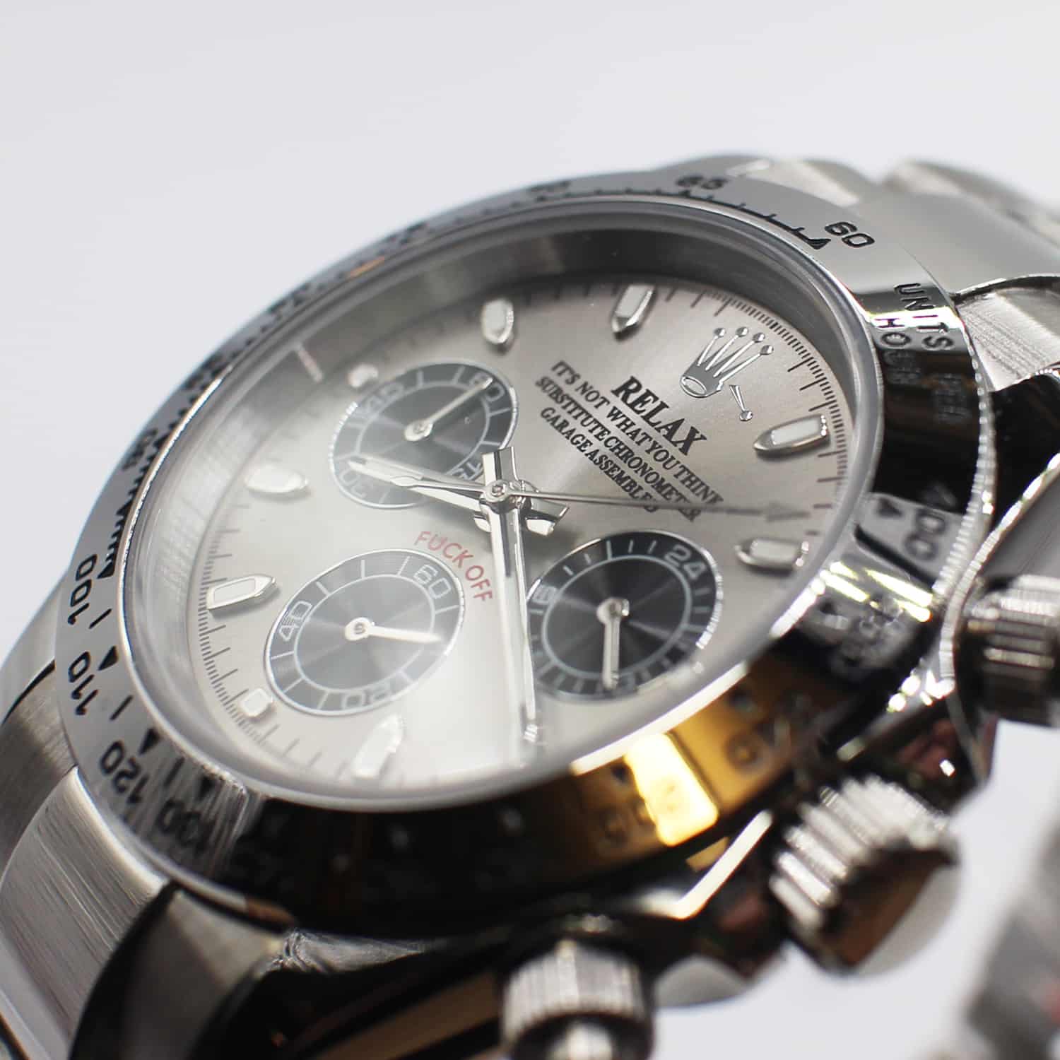 Relax Silver Chronograph – Relax by Atelier Perpetuel